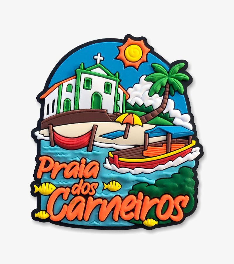 Ímã Praia dos Carneiros PE Tamandaré - Ímã de Geladeira - Loja de Artigos Emborrachados, Ímãs de ...