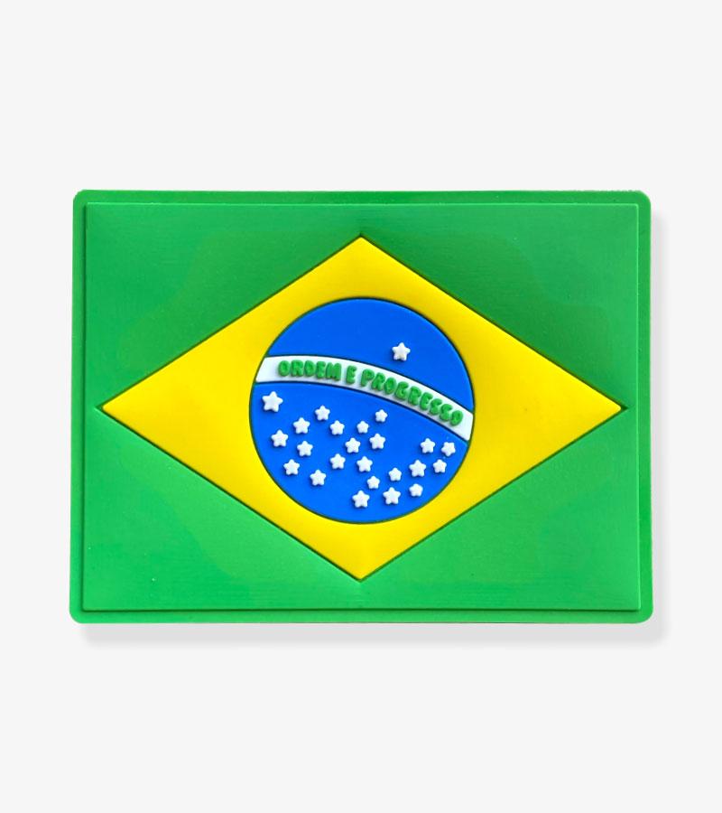 Ímã Brasil Bandeira Do Brasil - Ímã de Geladeira - Loja de Artigos ...