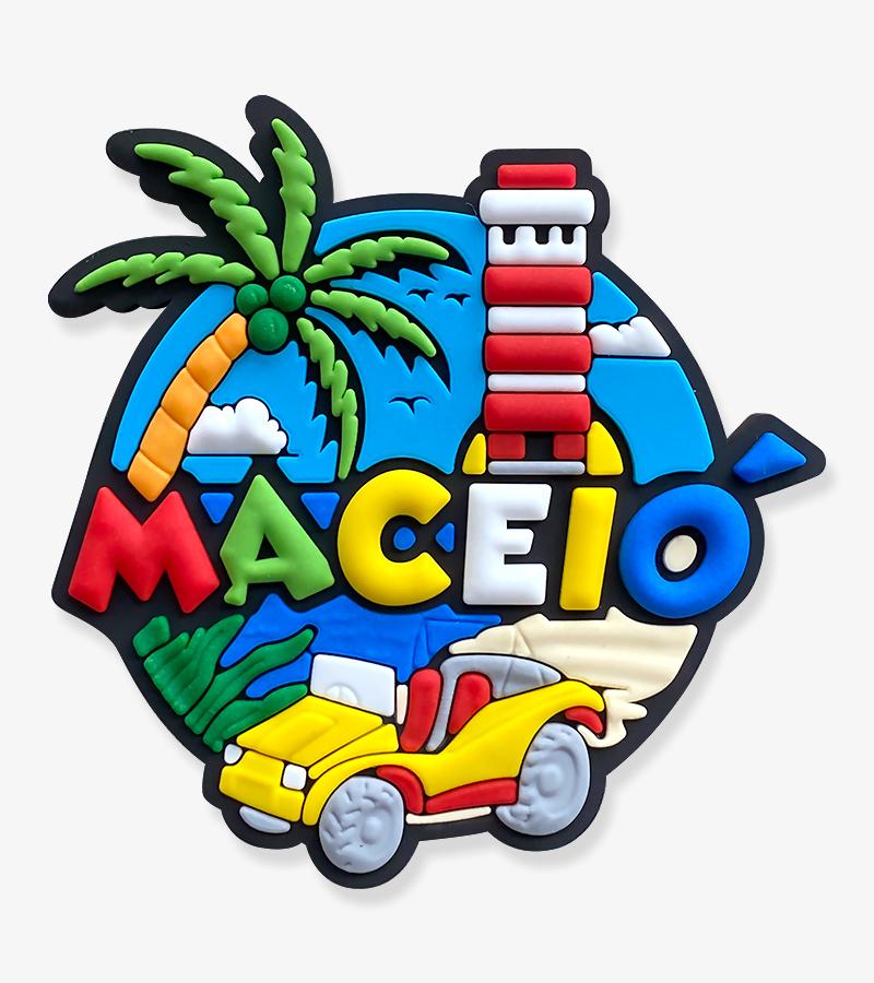 Ímã Maceió AL Buggy - Loja de Artigos Emborrachados, Ímãs de Geladeira ...