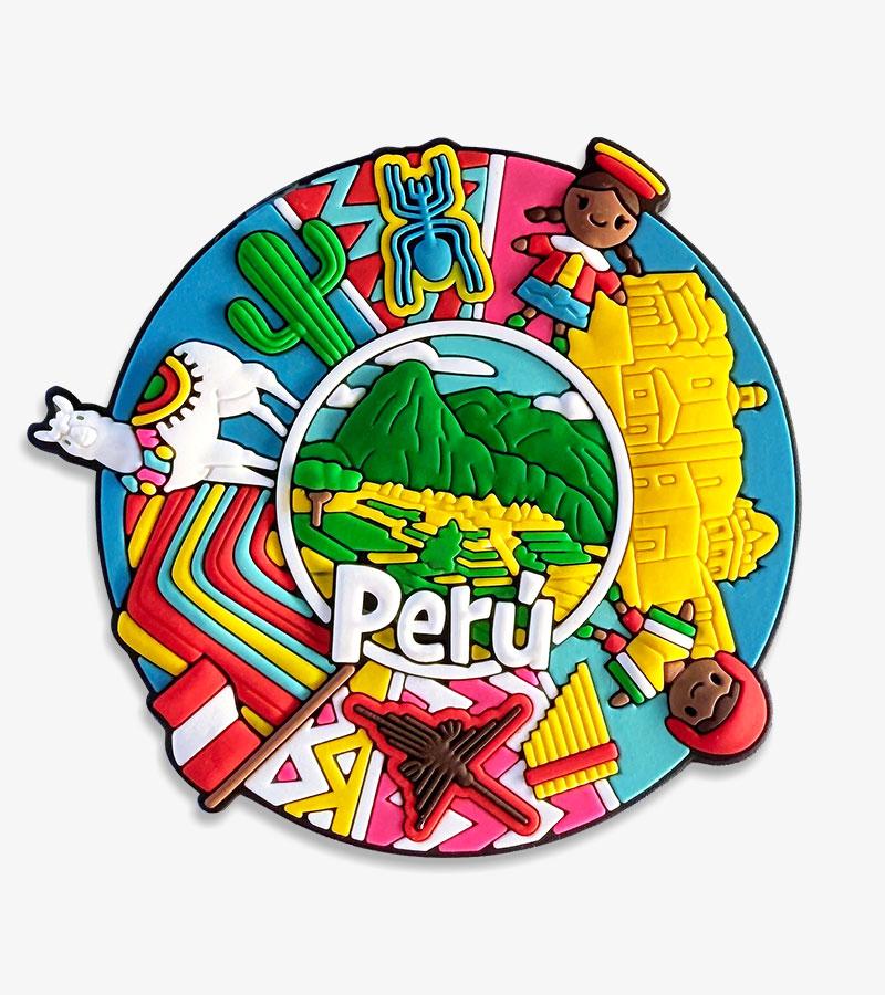 Ímã do Peru - Ímã Emborrachado de Geladeira - Loja de Artigos ...